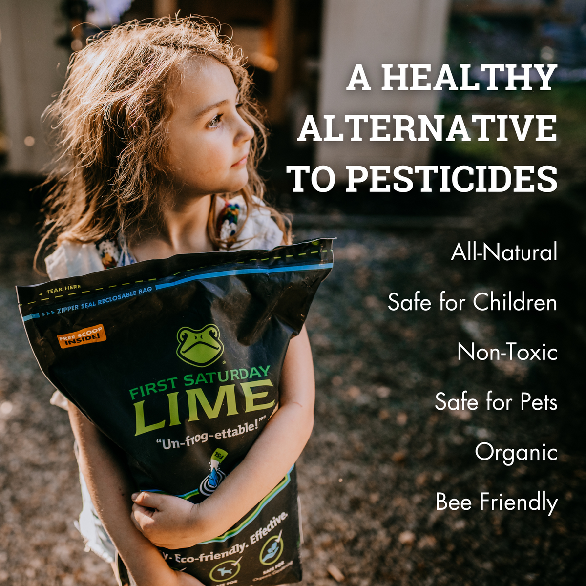 First Saturday Lime Insect Repellent | OverEZ Chicken Coop