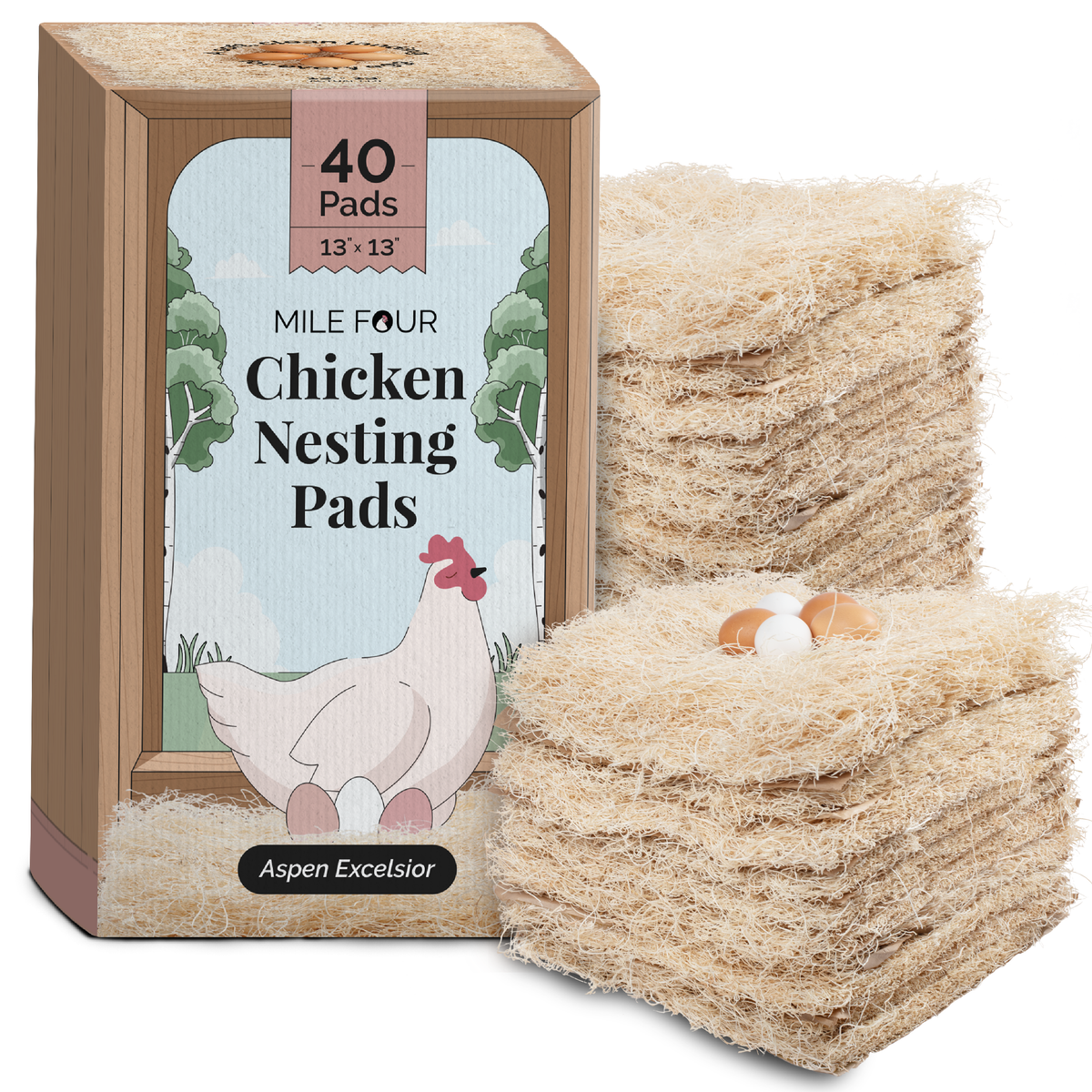 Chicken Nesting Pads | OverEZ Chicken Coop