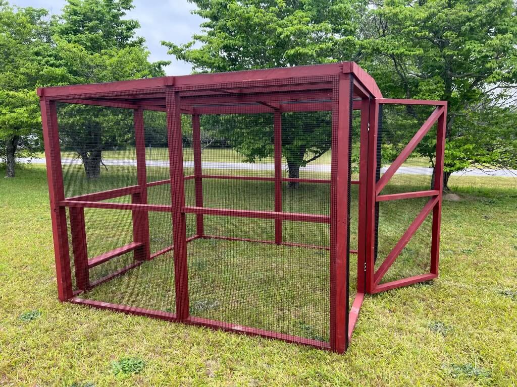 Wooden 16 Ft. OverEZ Chicken Run – OverEZ Chicken Coop